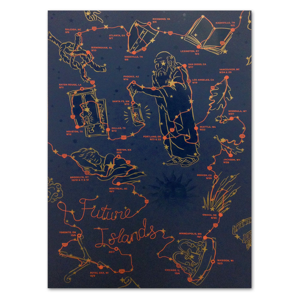 Future Islands POSTERS – Kung Fu Merch