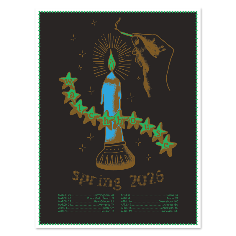 Spring 2026 Tour Poster – Kung Fu Merch
